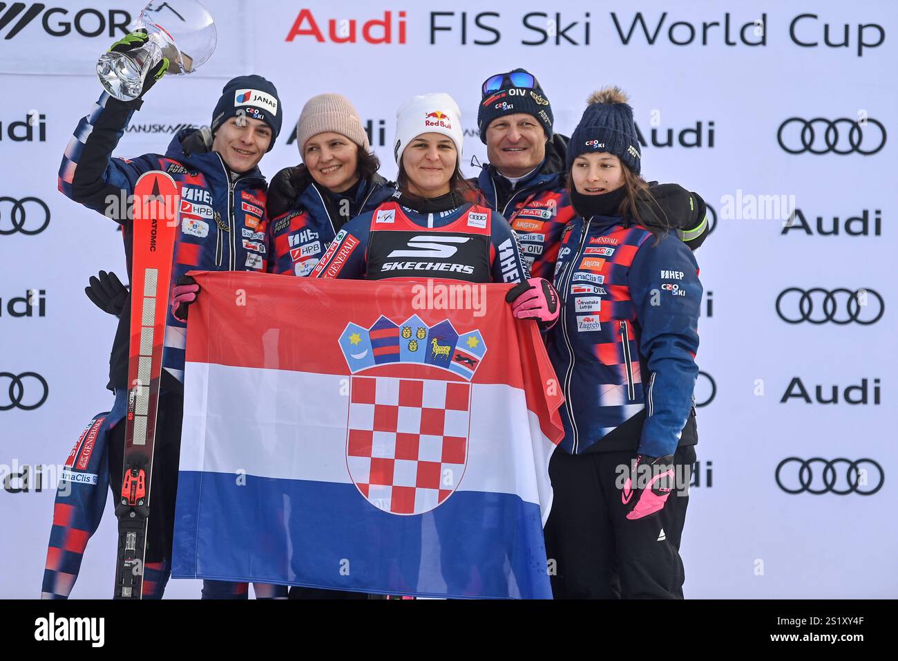 Kranjska Gora, Slovenia. 05th Jan, 2025. Winner Zrinka Ljutic of ...