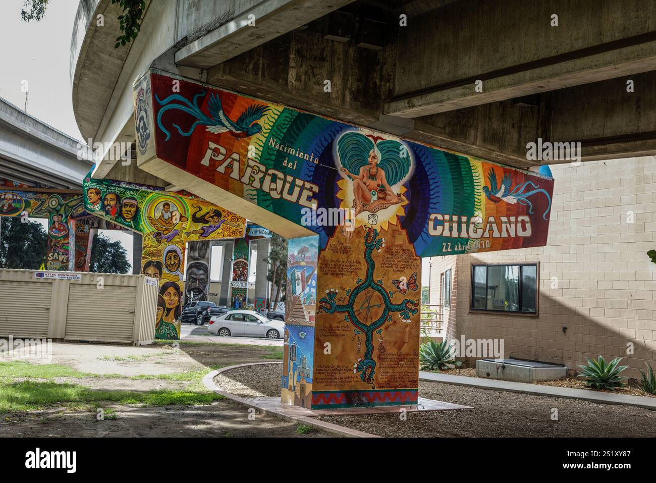 Murals or street art in Chicano Park, Barrio Logan, San Diego ...