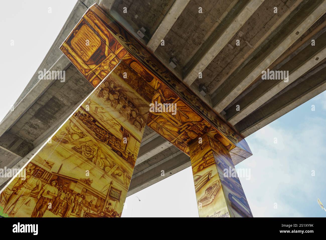 Murals or street art in Chicano Park, Barrio Logan, San Diego ...