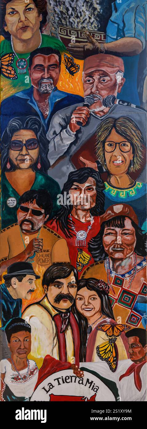 Murals or street art in Chicano Park, Barrio Logan, San Diego ...