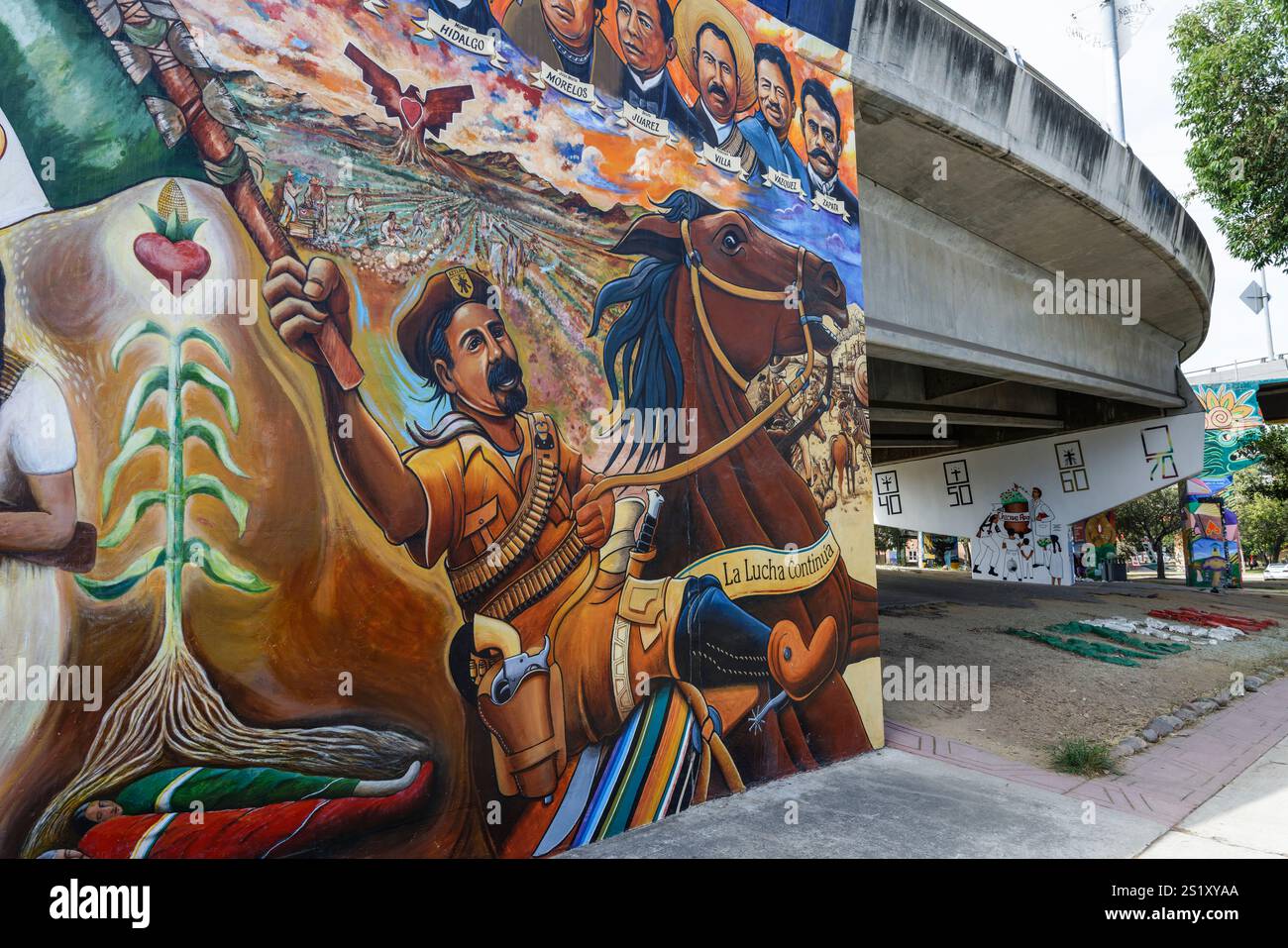 Murals or street art in Chicano Park, Barrio Logan, San Diego ...