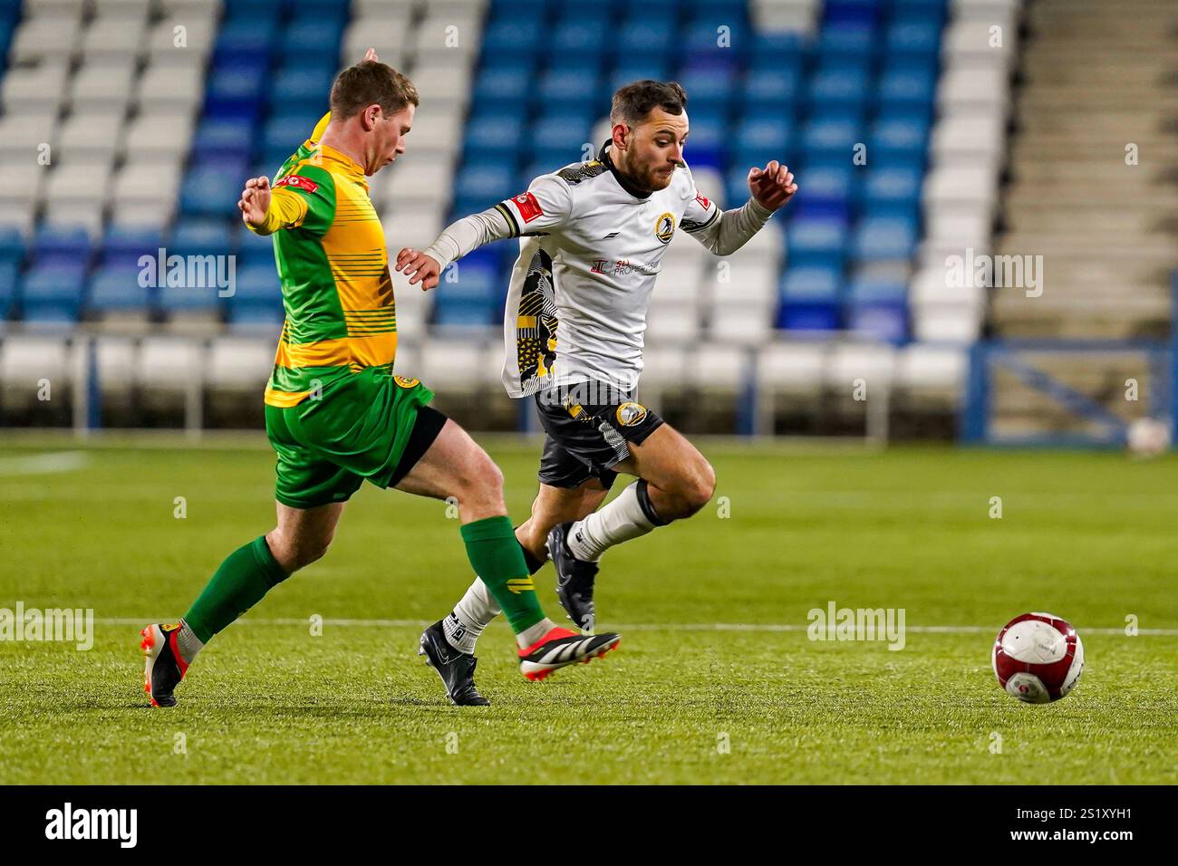Widnes, UK. Saturday 4th January 2025, Northern Premier League Division ...