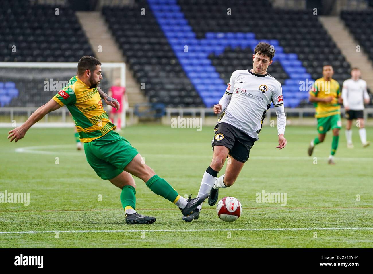 Widnes, UK. Saturday 4th January 2025, Northern Premier League Division ...