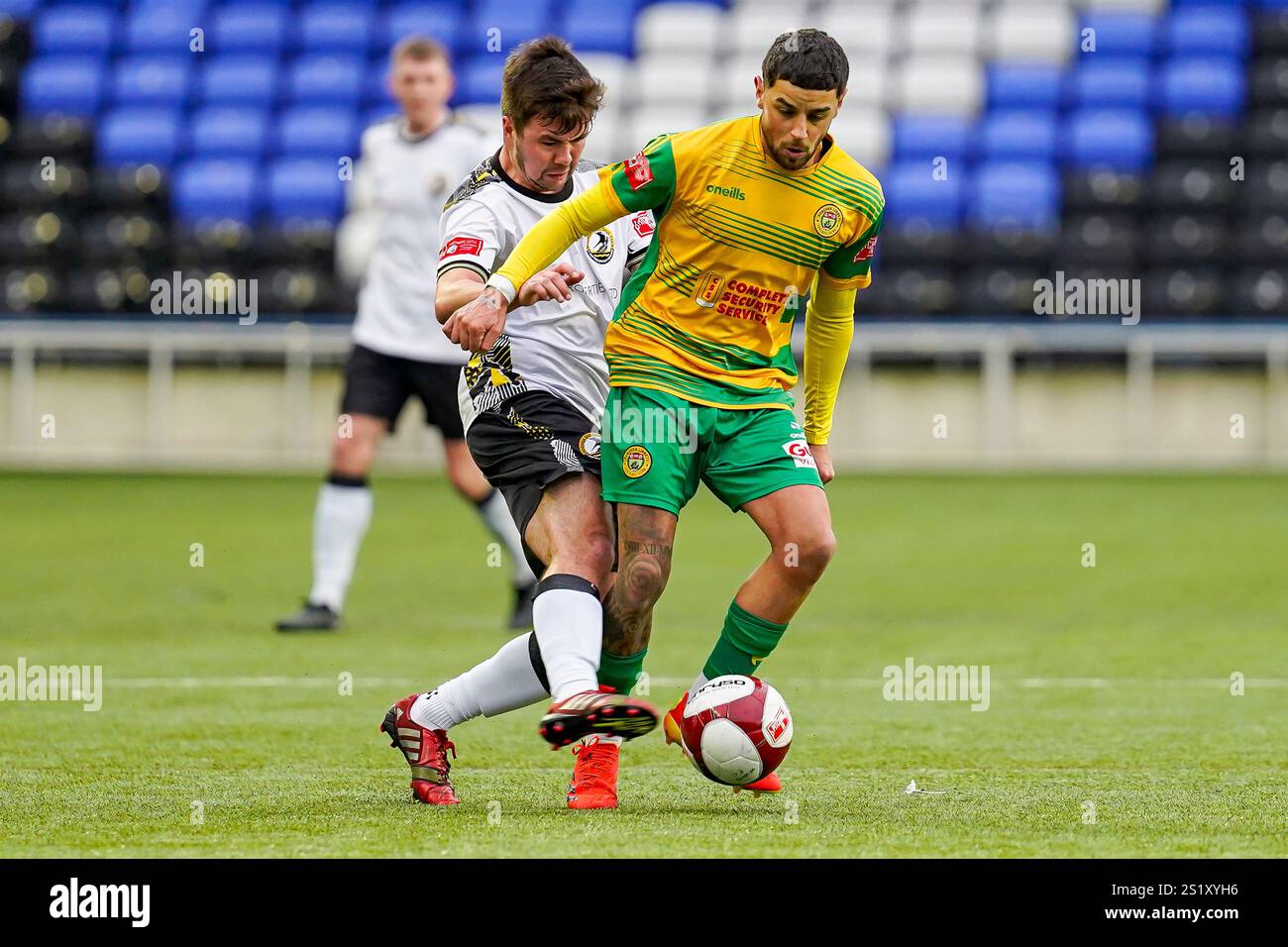 Widnes, UK. Saturday 4th January 2025, Northern Premier League Division ...