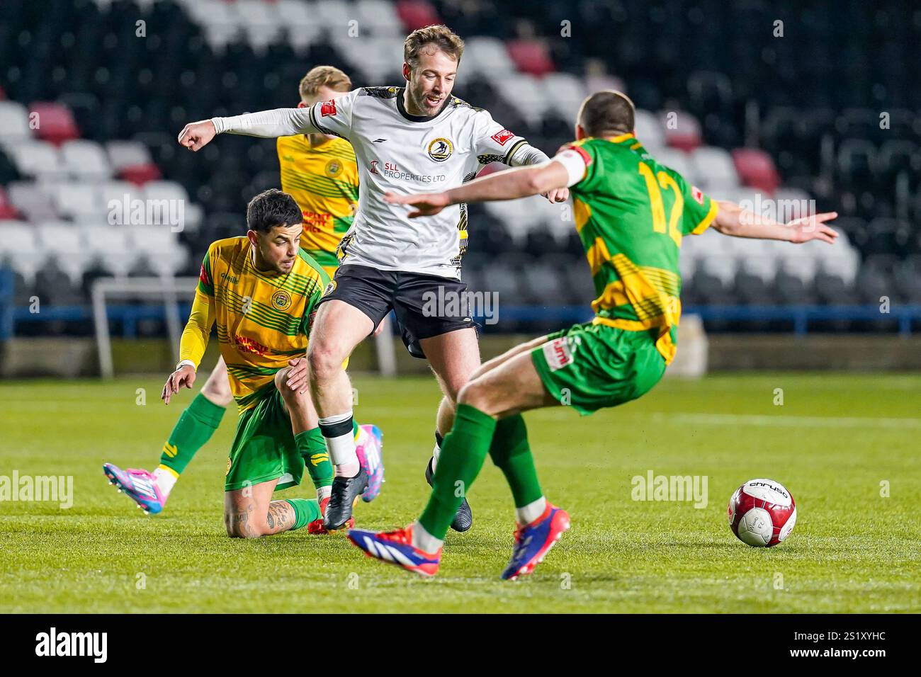 Widnes, UK. Saturday 4th January 2025, Northern Premier League Division ...