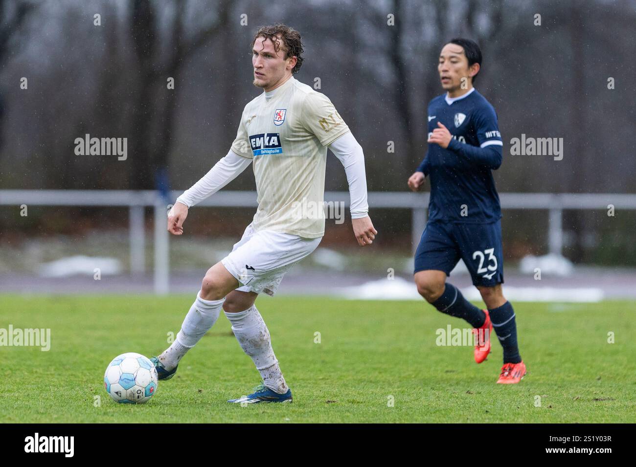 Joep Munsters (Wuppertaler SV, #6). Testspiel, VfL Bochum - Wuppertaler ...
