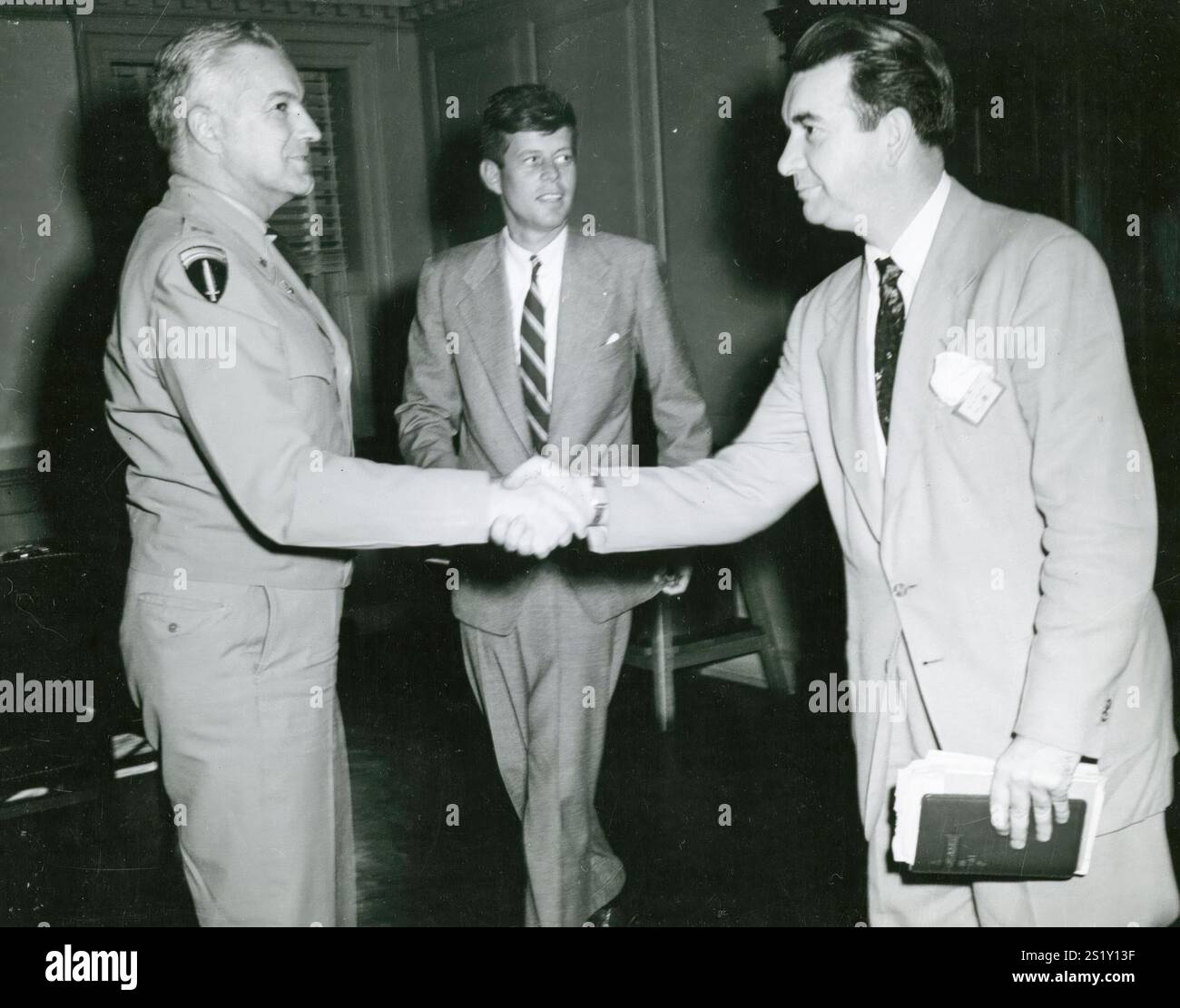 Senator John F. Kennedy Stock Photo - Alamy