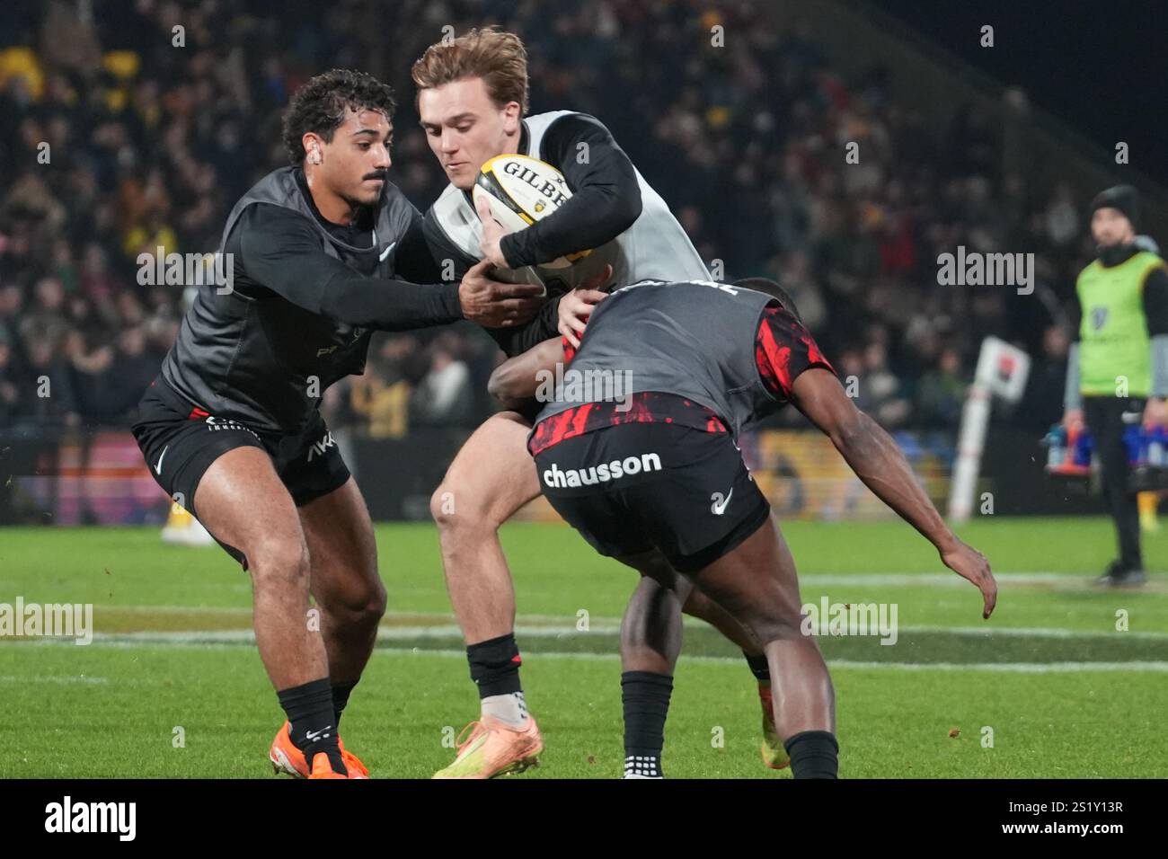 La Rochelle, France. 04th Jan, 2025. 12 Paul Costes of Stade Toulousain ...