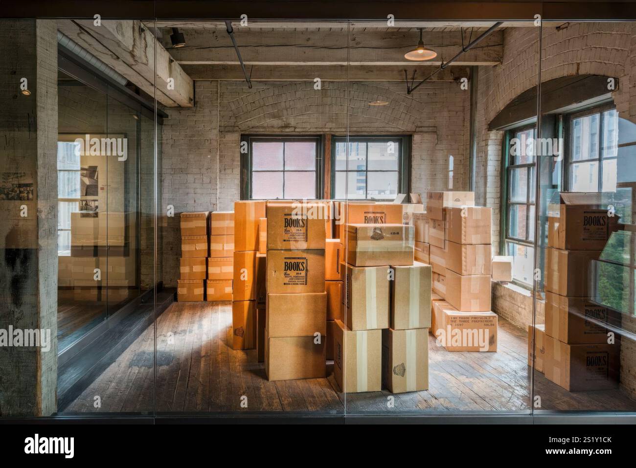 Six floor storeroom of the texas school book depository, exhibition ...