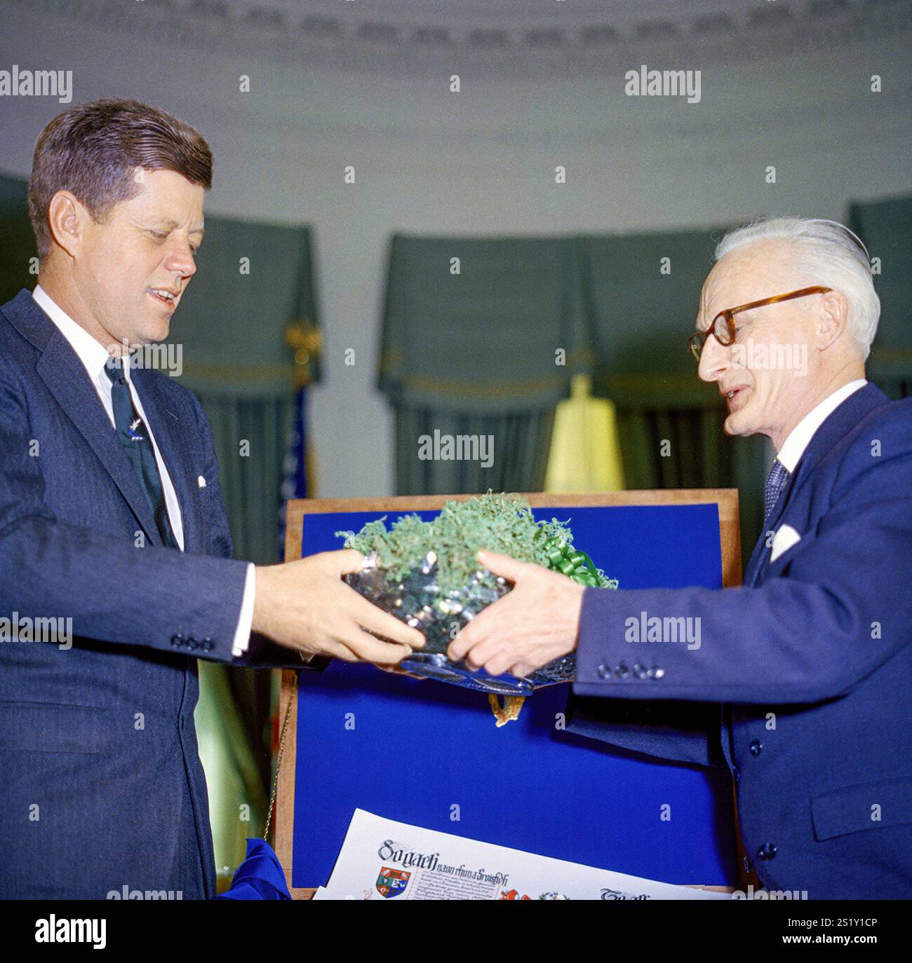 17 March 1961 Meeting with Ambassador of Ireland, Thomas J. Kiernan ...