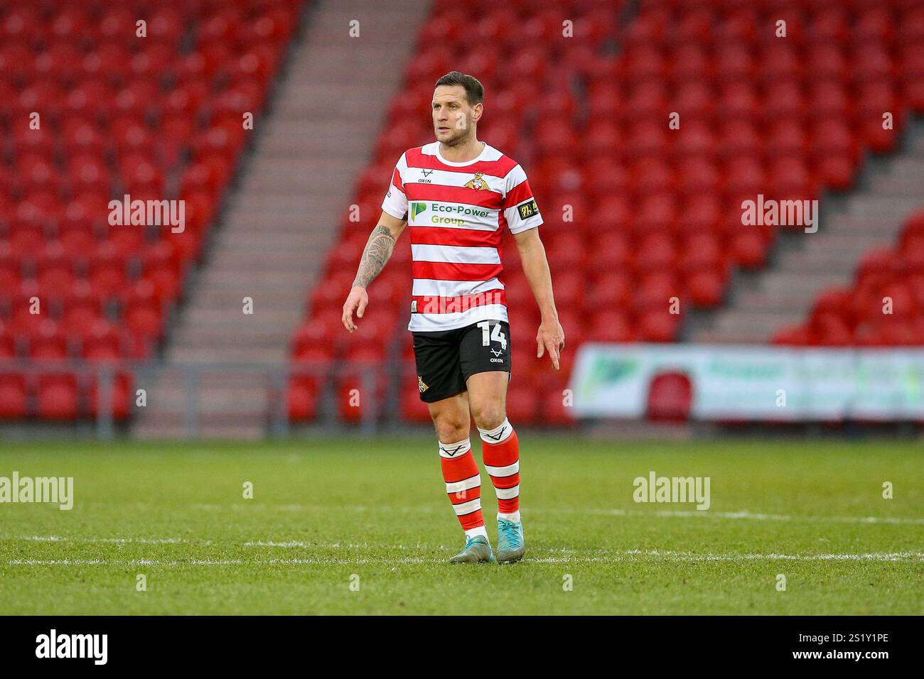 Eco - Power Stadium, Doncaster, England - 4th January 2025 Billy Sharp ...
