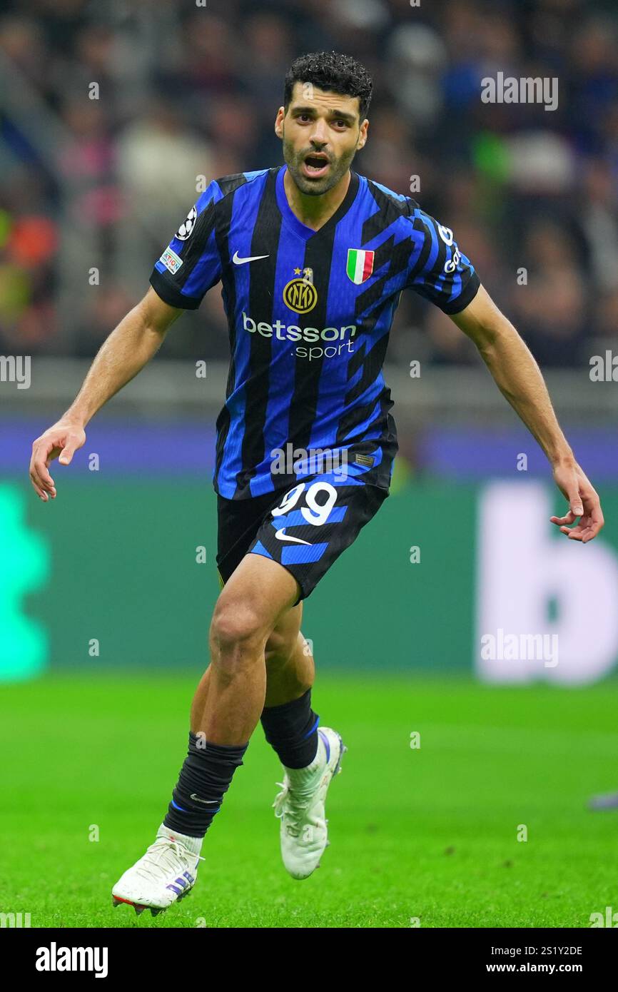 Mehdi Taremi (FC Inter); during the Uefa Champions League soccer match ...
