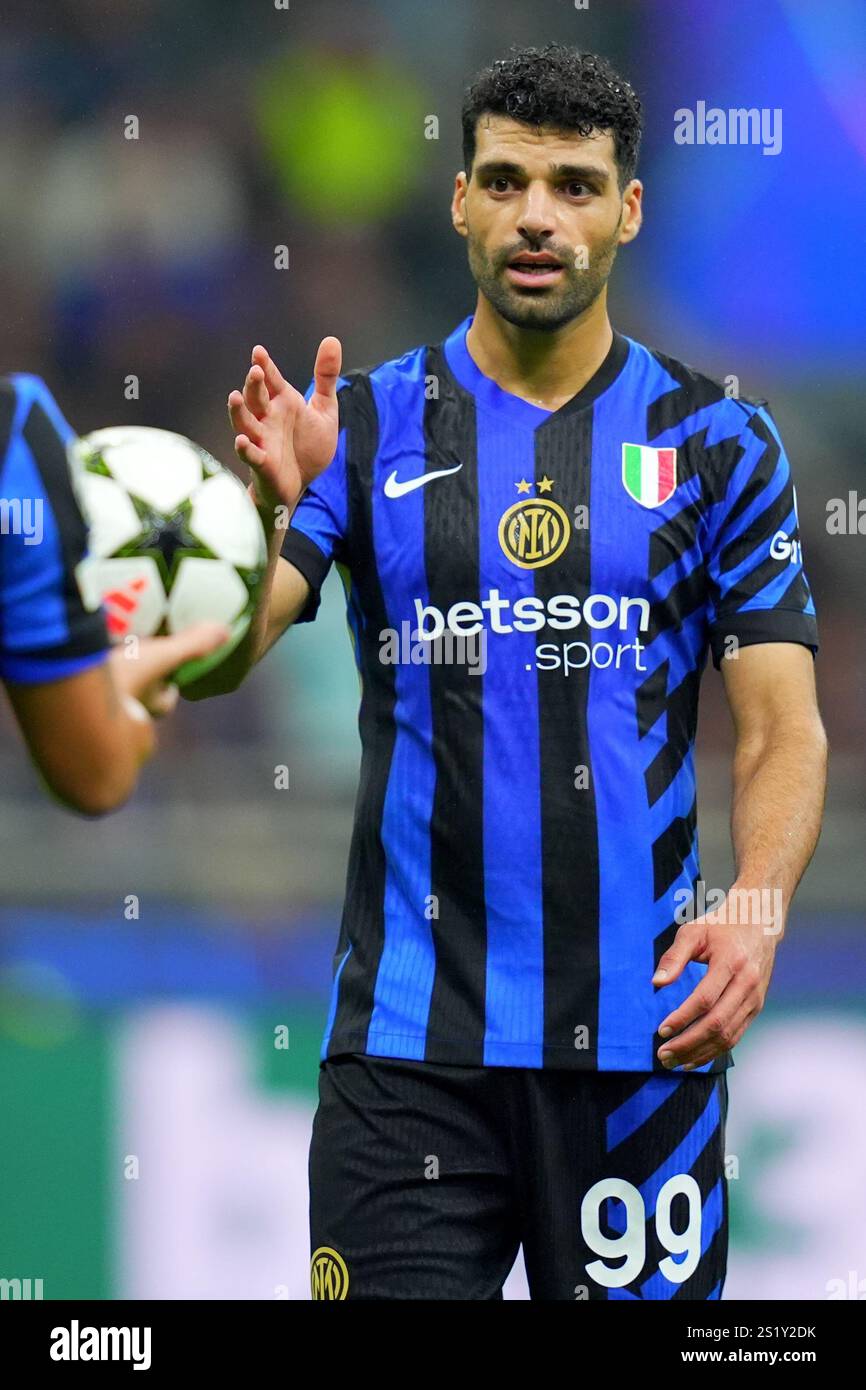 Mehdi Taremi (FC Inter); during the Uefa Champions League soccer match ...