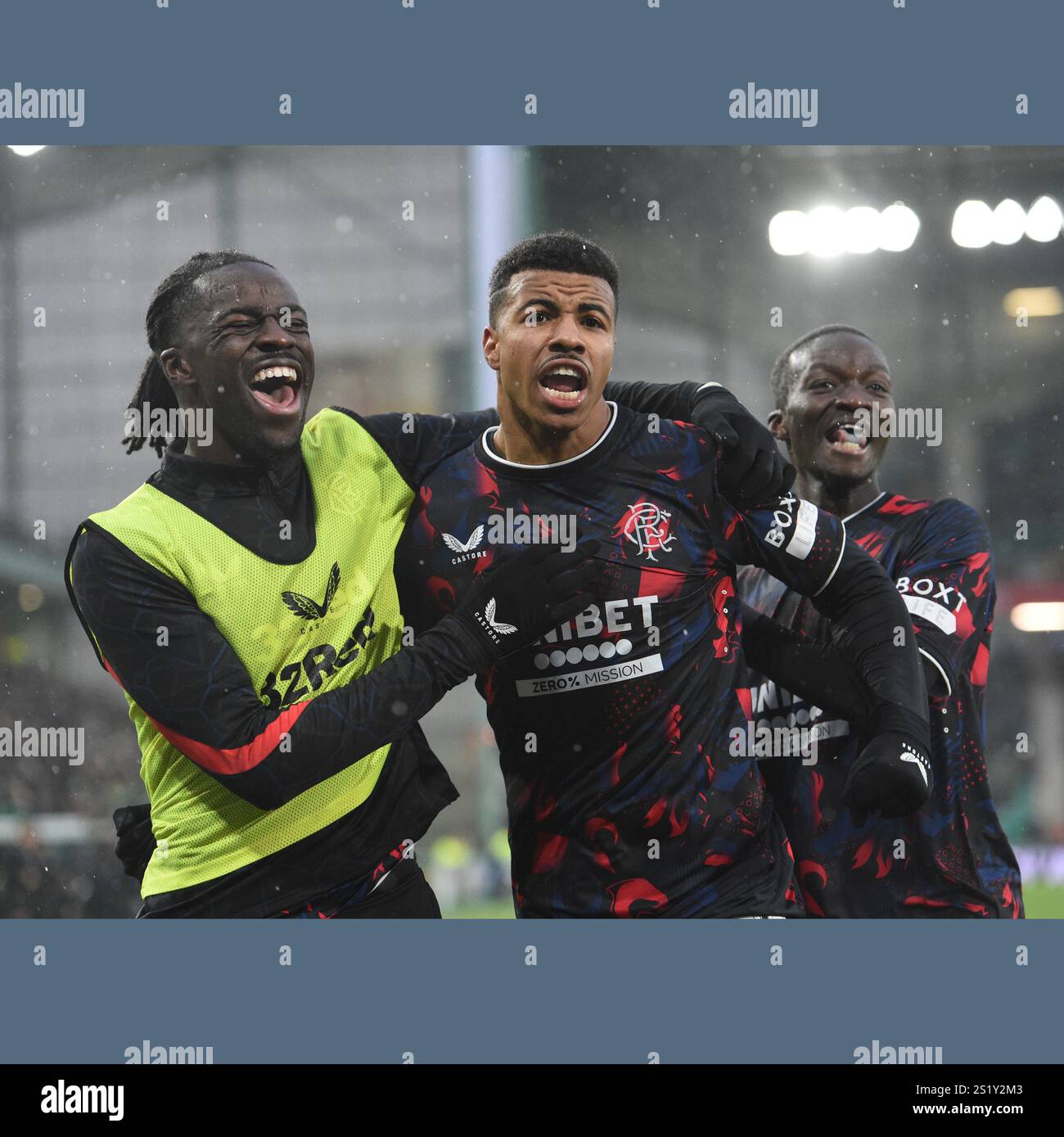 Easter Road Stadium, Edinburgh.Scotland UK. 5th Jan 25 Hibernian vs ...