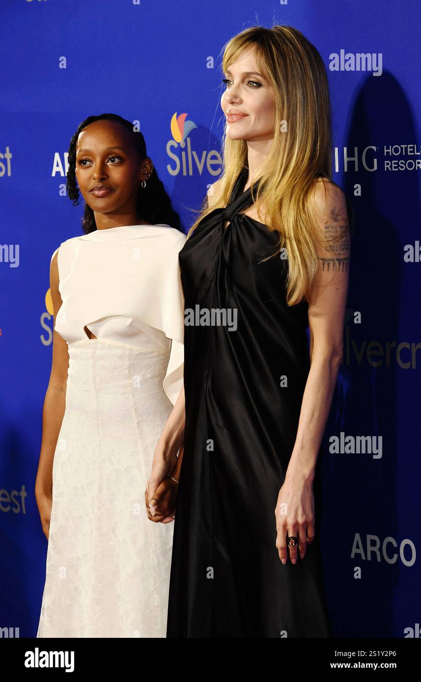 Palm Springs, California, USA. 03rd Jan, 2025. (L-R) Zahara Marley ...