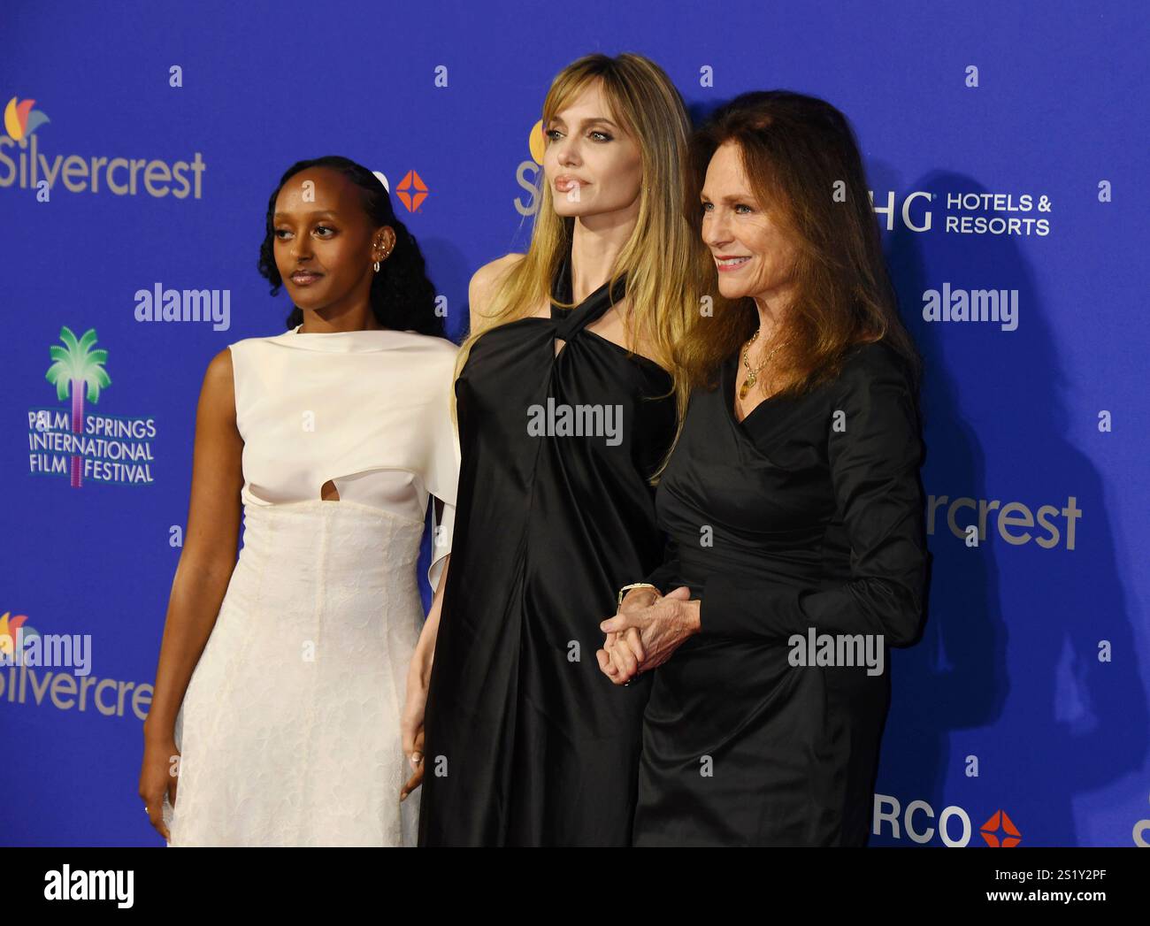 Palm Springs, California, USA. 03rd Jan, 2025. (L-R) Zahara Marley ...