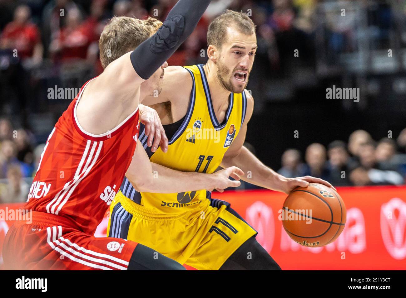 Berlin, Germany. 05th Jan, 2025. Basketball: Bundesliga, Alba Berlin ...