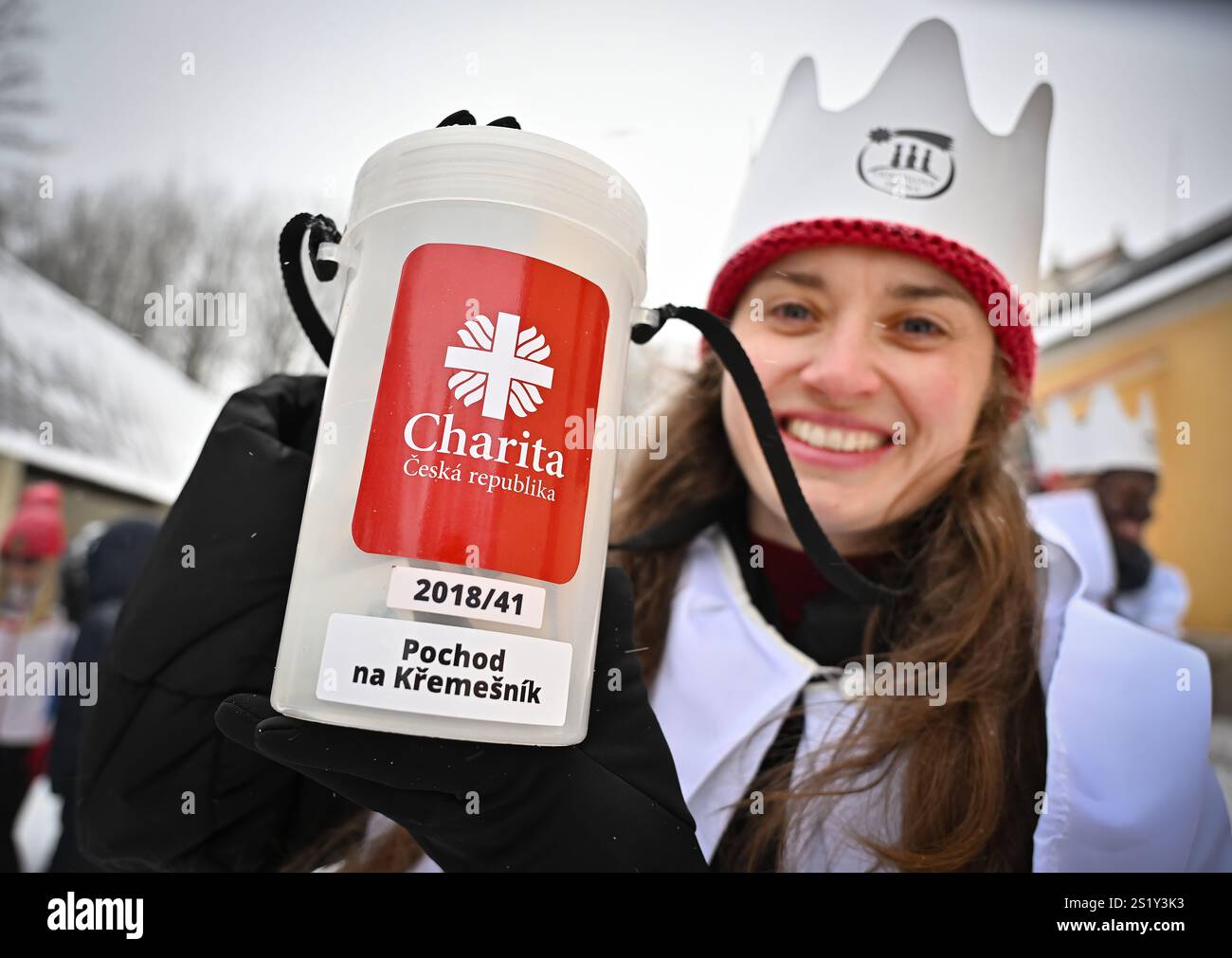 Kremesnik, Czech Republic. 05th Jan, 2025. Charity-organized Three ...