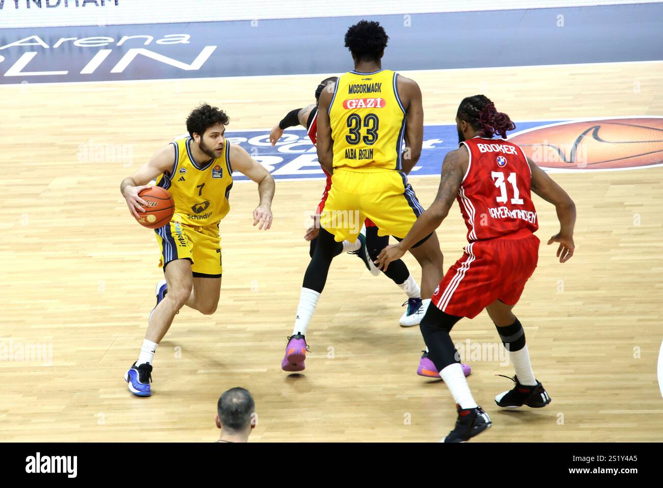 Berlin, Deutschland. 05th Jan, 2025. 05.01.2025, Uber-Arena, Berlin ...