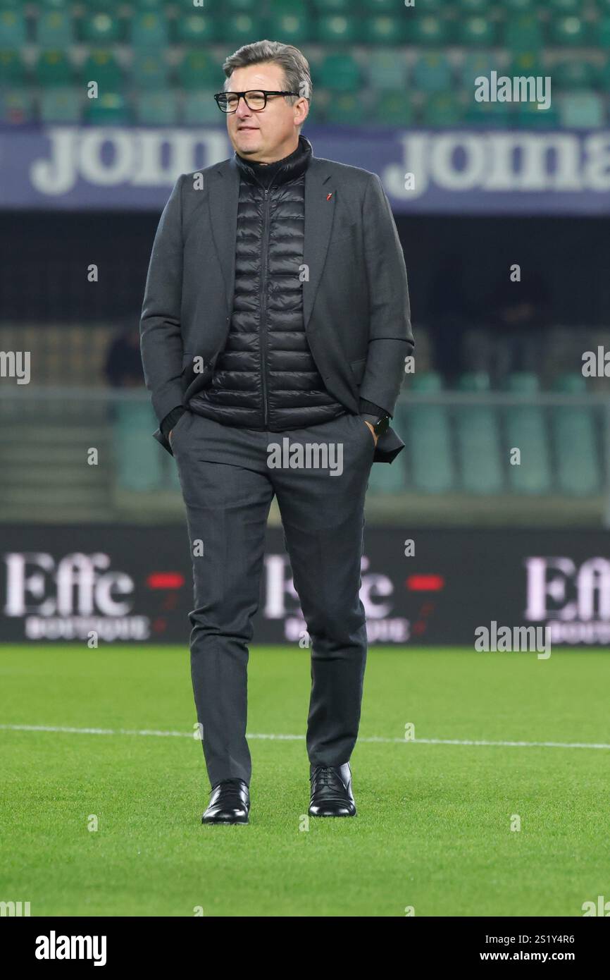 Verona, Italy. 04th Jan, 2025. Kosta Runjaic head coach of Udinese ...