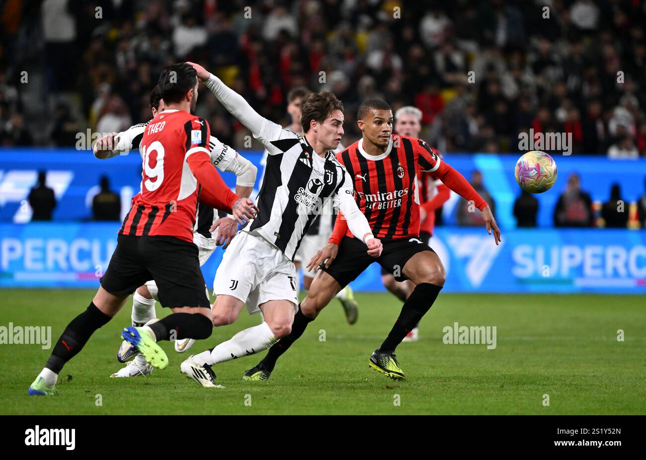 RIYADH, SAUDI ARABIA - JANUARY 03: Kenan Yıldız of Juventus FC competes ...