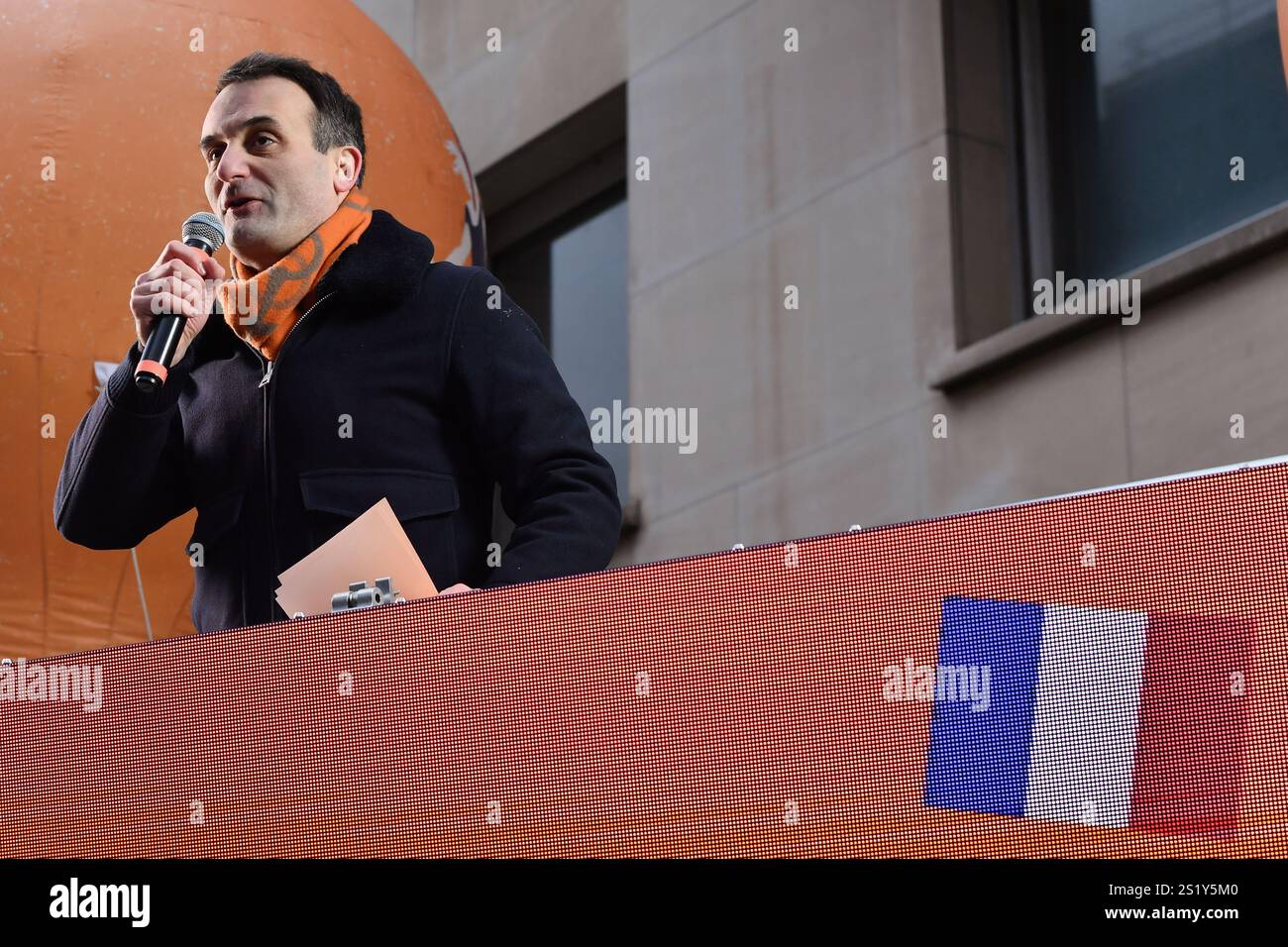 Julien Mattia / Le Pictorium - Portrait of Florian Philippot - 04/01 ...