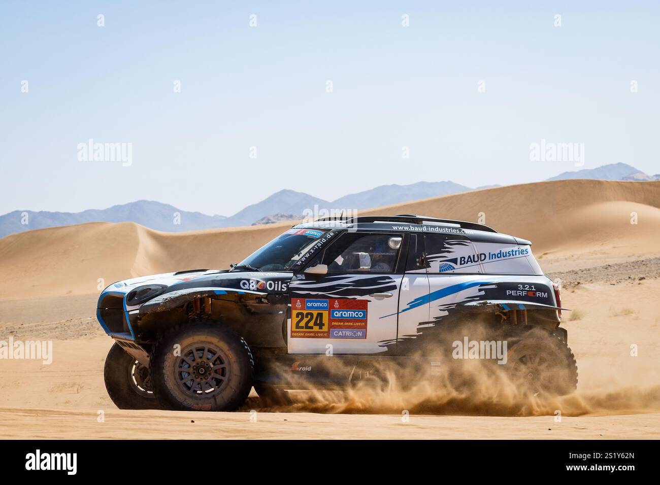 224 BAUD Lionel (fra), BAUD Lucie (fra), Mini, X-Raid Mini JCW Team ...