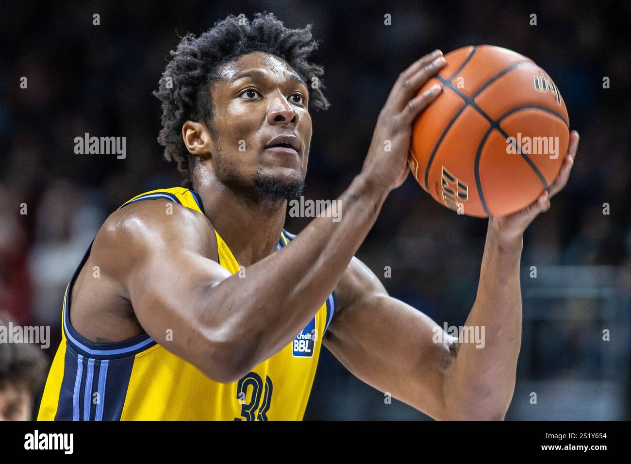 Berlin, Germany. 05th Jan, 2025. Basketball: Bundesliga, Alba Berlin ...