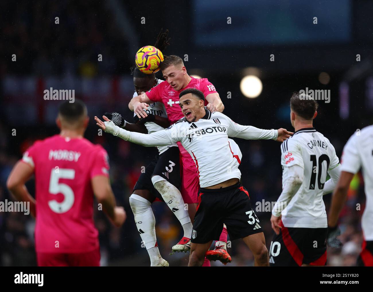 Craven Cottage, Fulham, London, UK. 5th Jan, 2025. Premier League ...