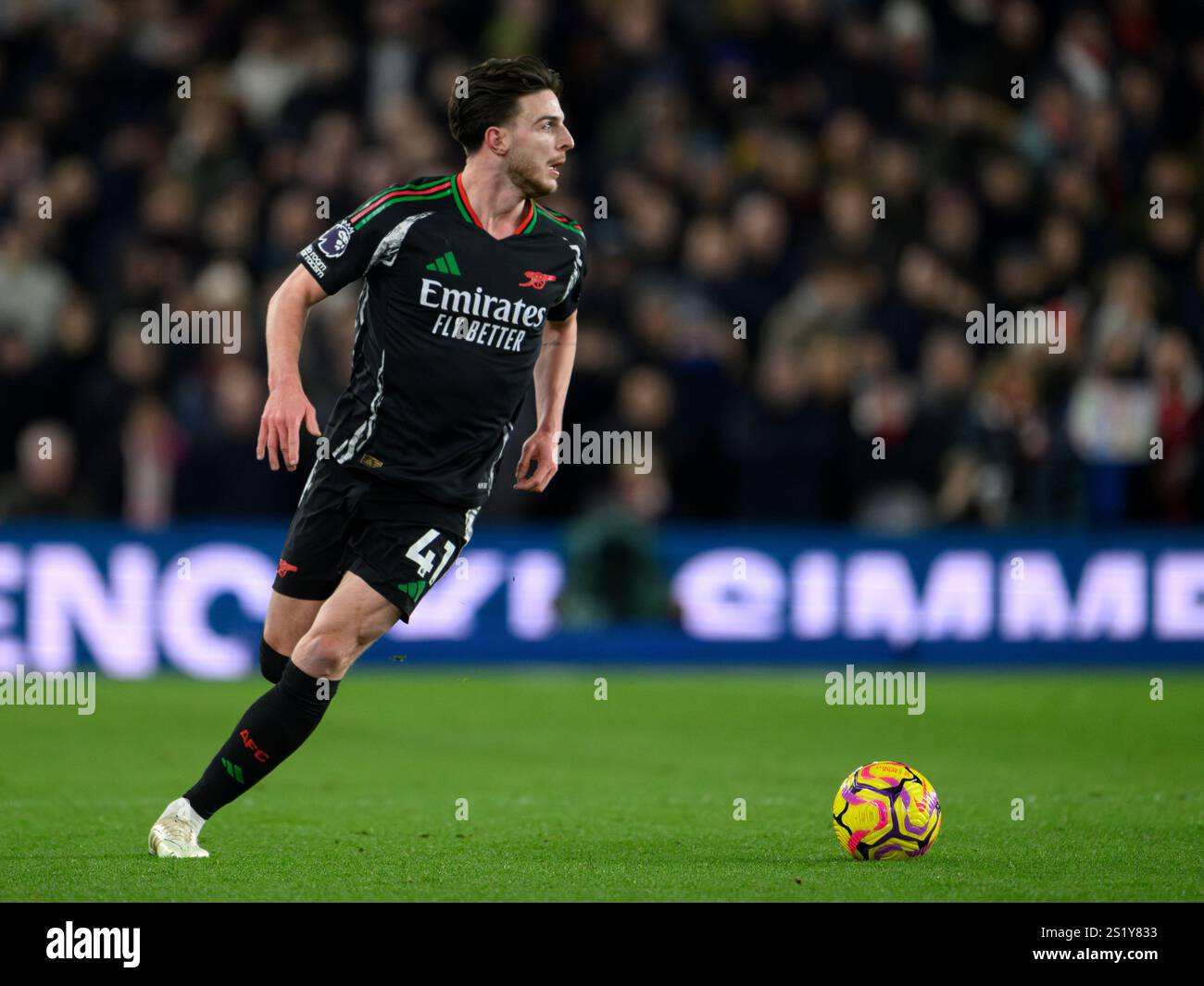 Brighton England, 2025 January 4th. Arsenal's Declan Rice during the ...