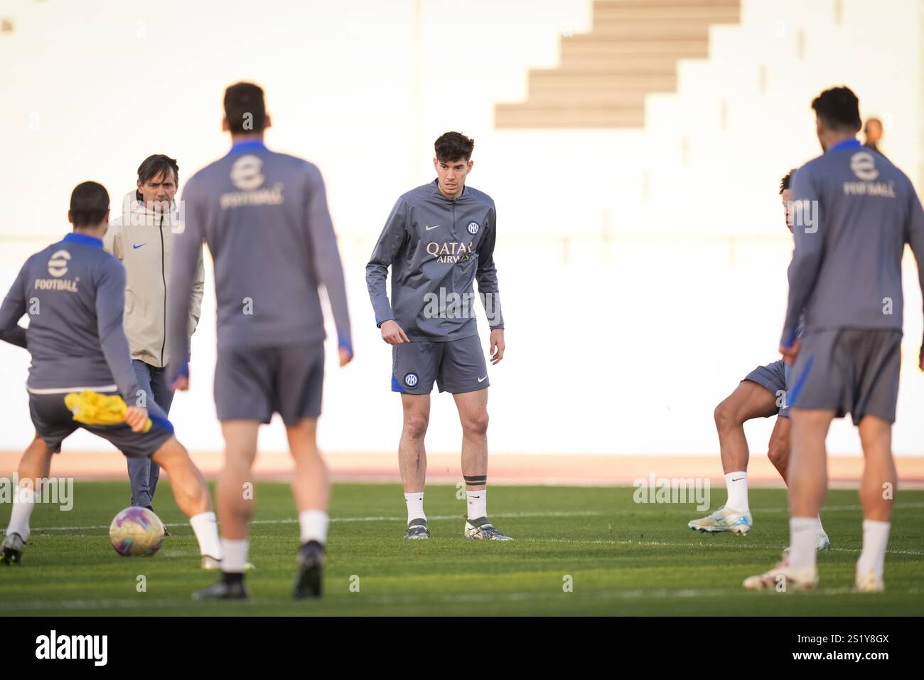 Riyadh, Saudi Arabia. 05th Jan, 2025. Inter Milan's Alessandro Bastoni ...