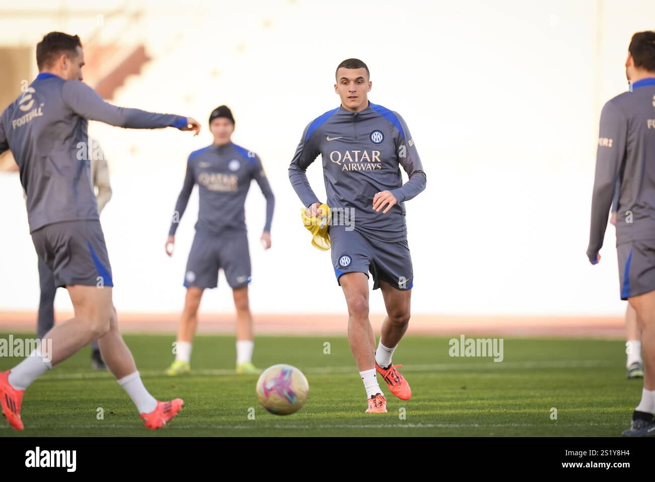Riyadh, Saudi Arabia. 05th Jan, 2025. Inter Milan's Christos Alexiou ...