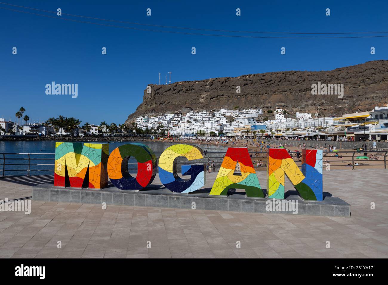 Puerto de Mogan, Gran Canaria, Spain Stock Photo - Alamy