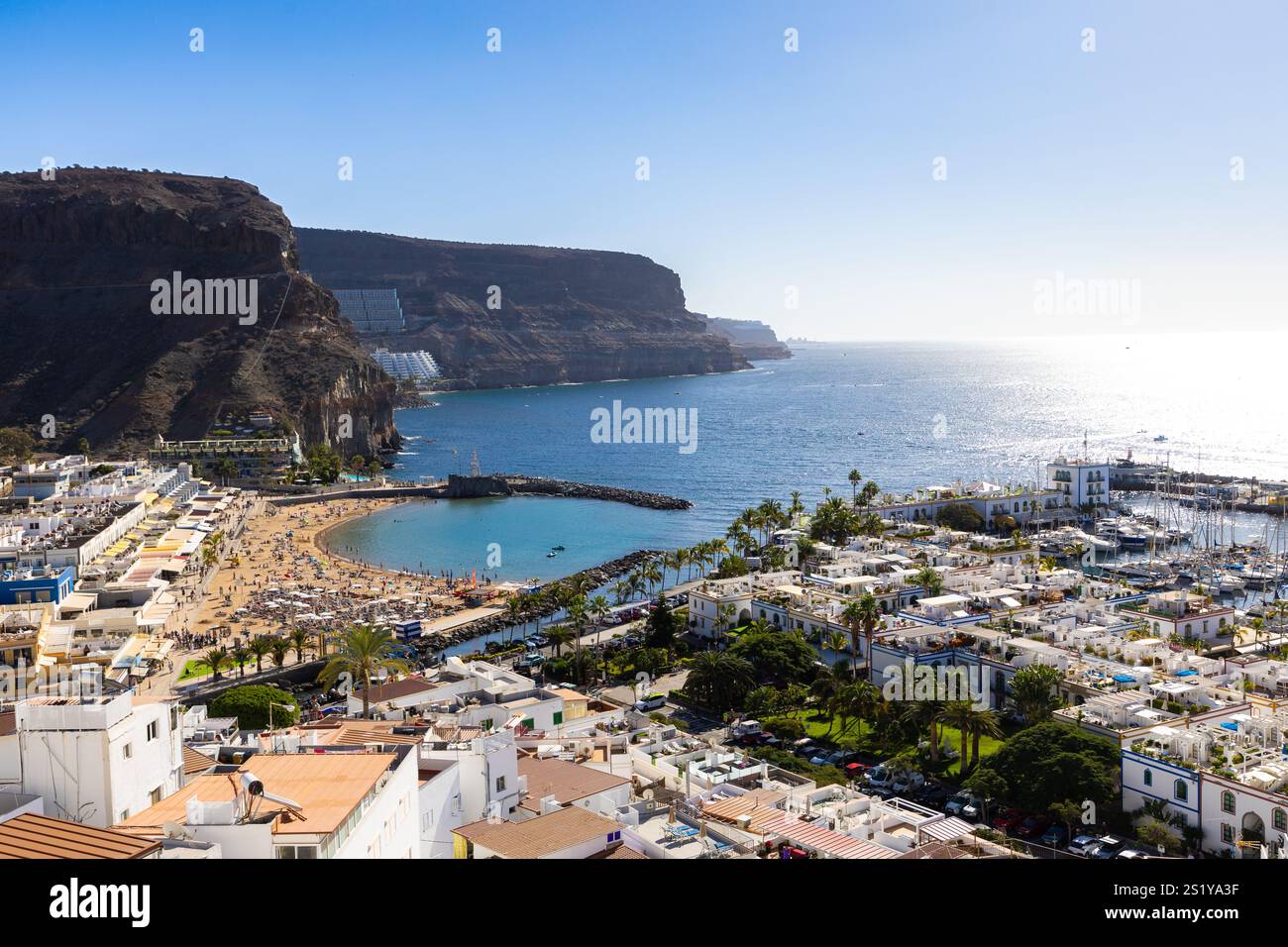 Puerto de Mogan, Gran Canaria, Spain Stock Photo - Alamy
