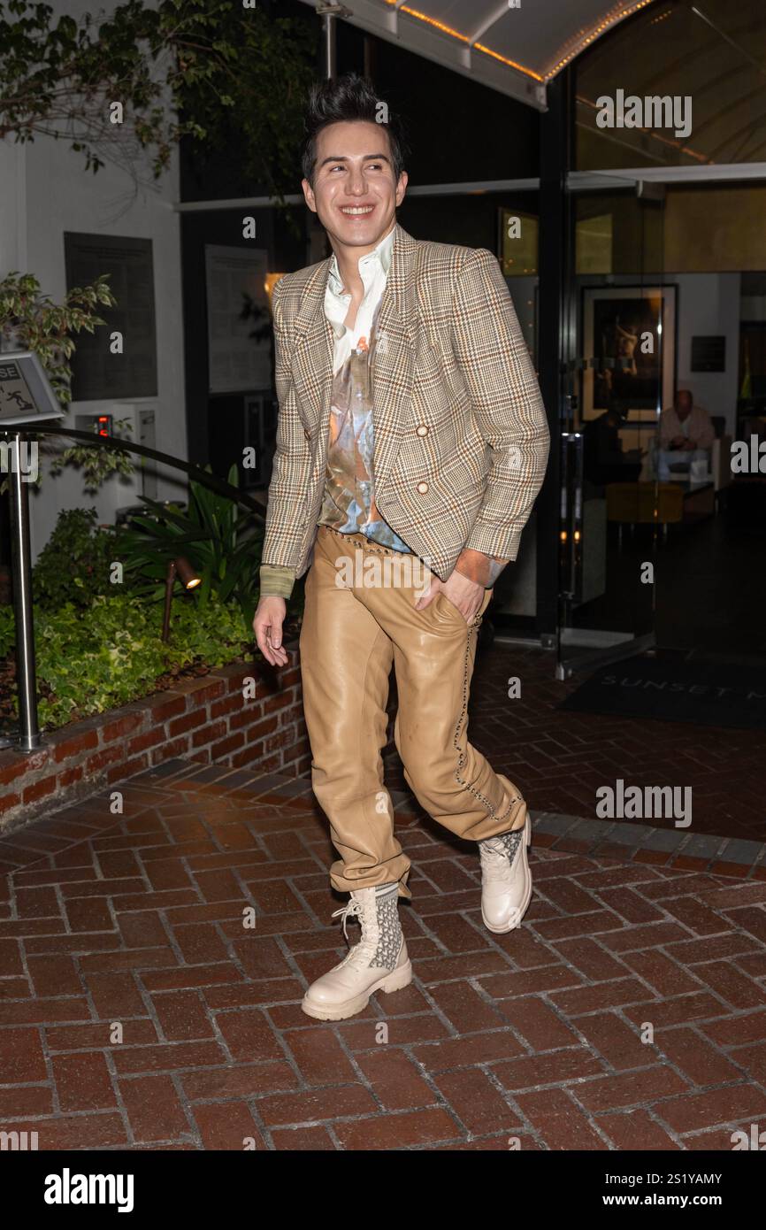 Los Angeles, USA. 04th Jan, 2025. Actor Ricky Rebel spotted at Sunset ...