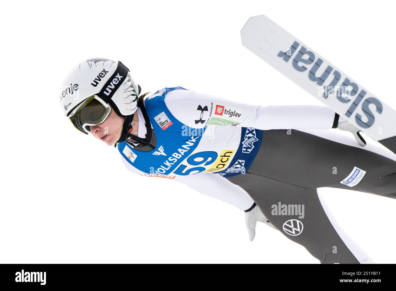 Nika Prevc (Slowenien), AUT, FIS Viessmann Skisprung Weltcup, Alpen ...
