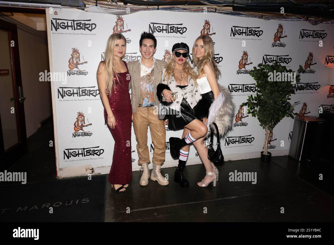 Los Angeles, USA. 04th Jan, 2025. Comedian/Singer Ksenia, Recording ...