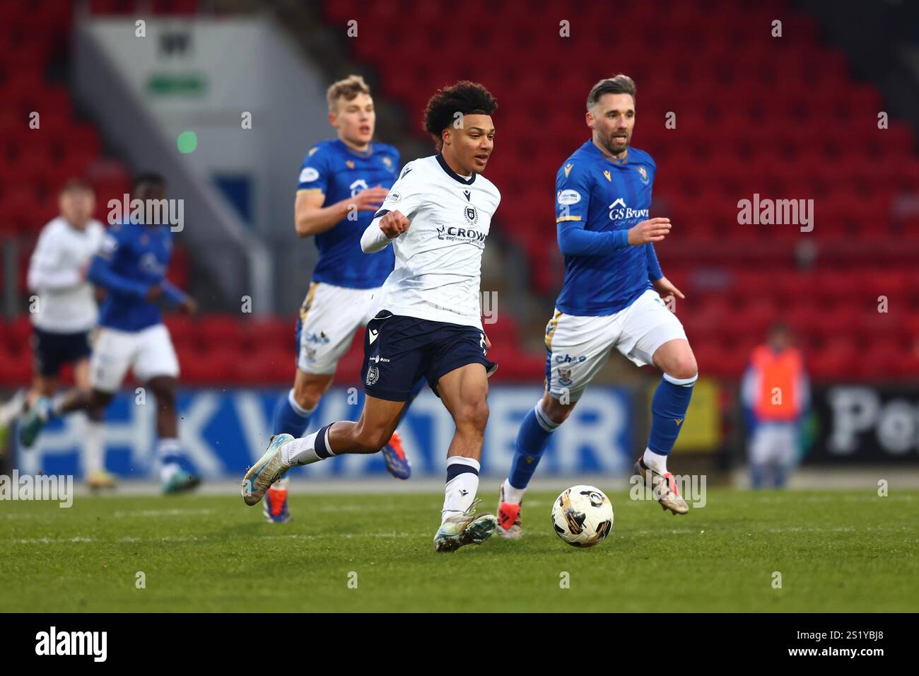 Perth, Scotland. Perth, Scotland, UK. 5th January 2025; McDiarmid Park ...