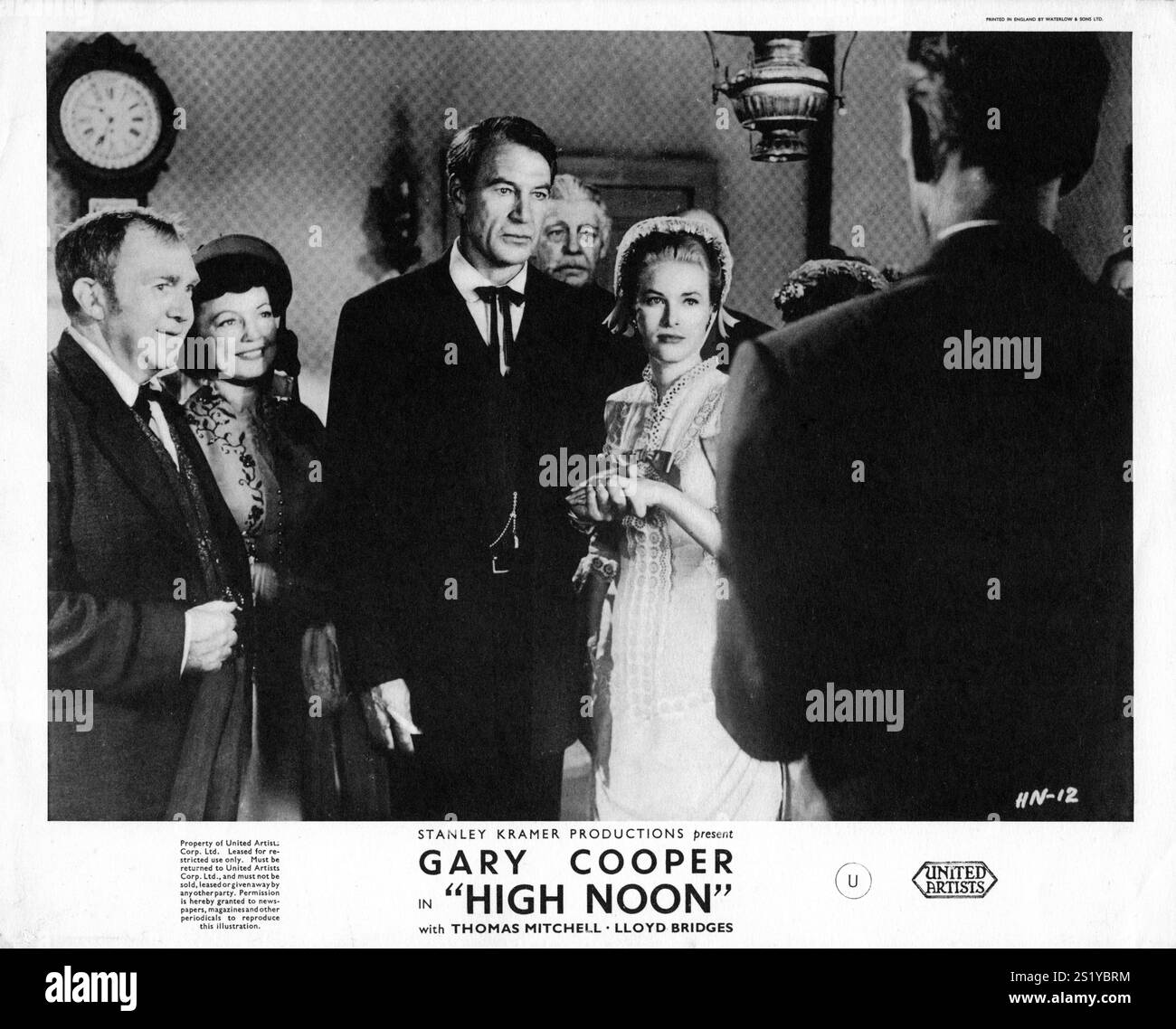 THOMAS MITCHELL, EVE McVEAGH, GARY COOPER, LON CHANEY JR, GRACE KELLY ...