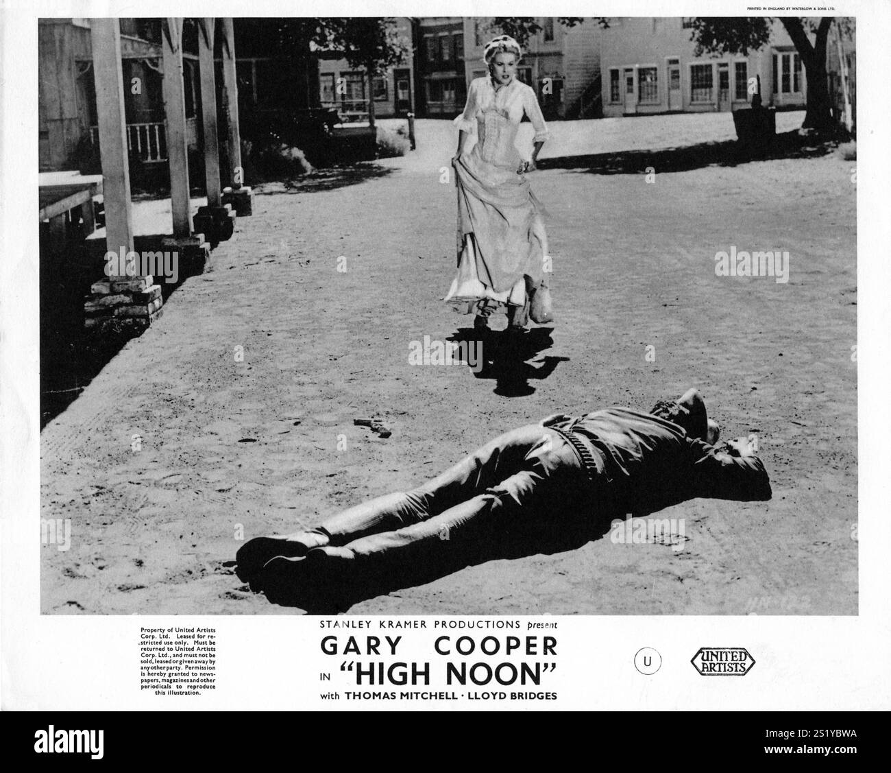GRACE KELLY in a scene from HIGH NOON Director FRED ZINNEMANN Story ...