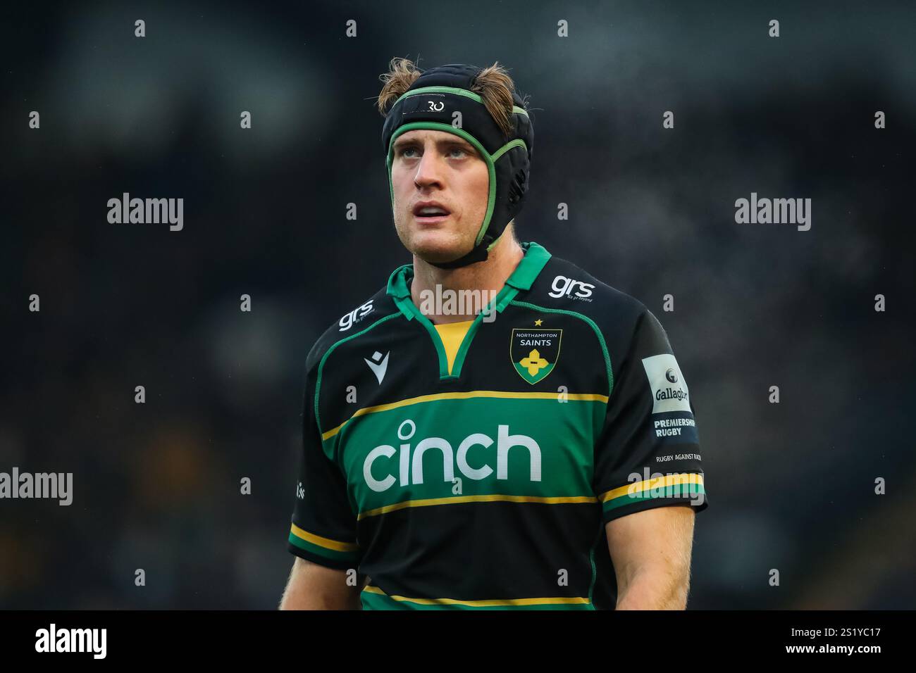 Alex Coles of Northampton Saints during the Gallagher Premiership match ...