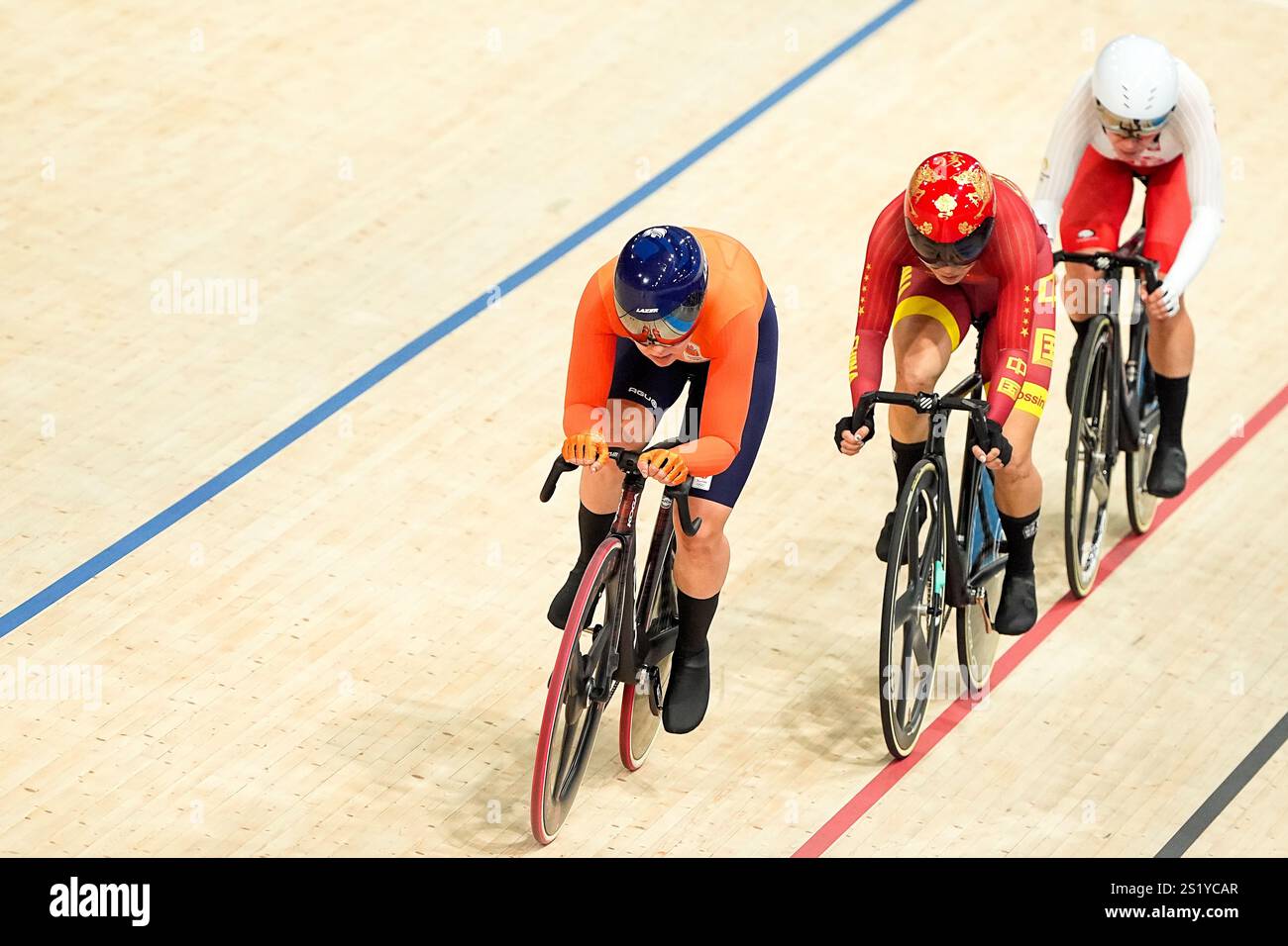 PARIS, FRANCE - AUGUST 11: Maike van der Duin of The Netherlands, Jiali ...