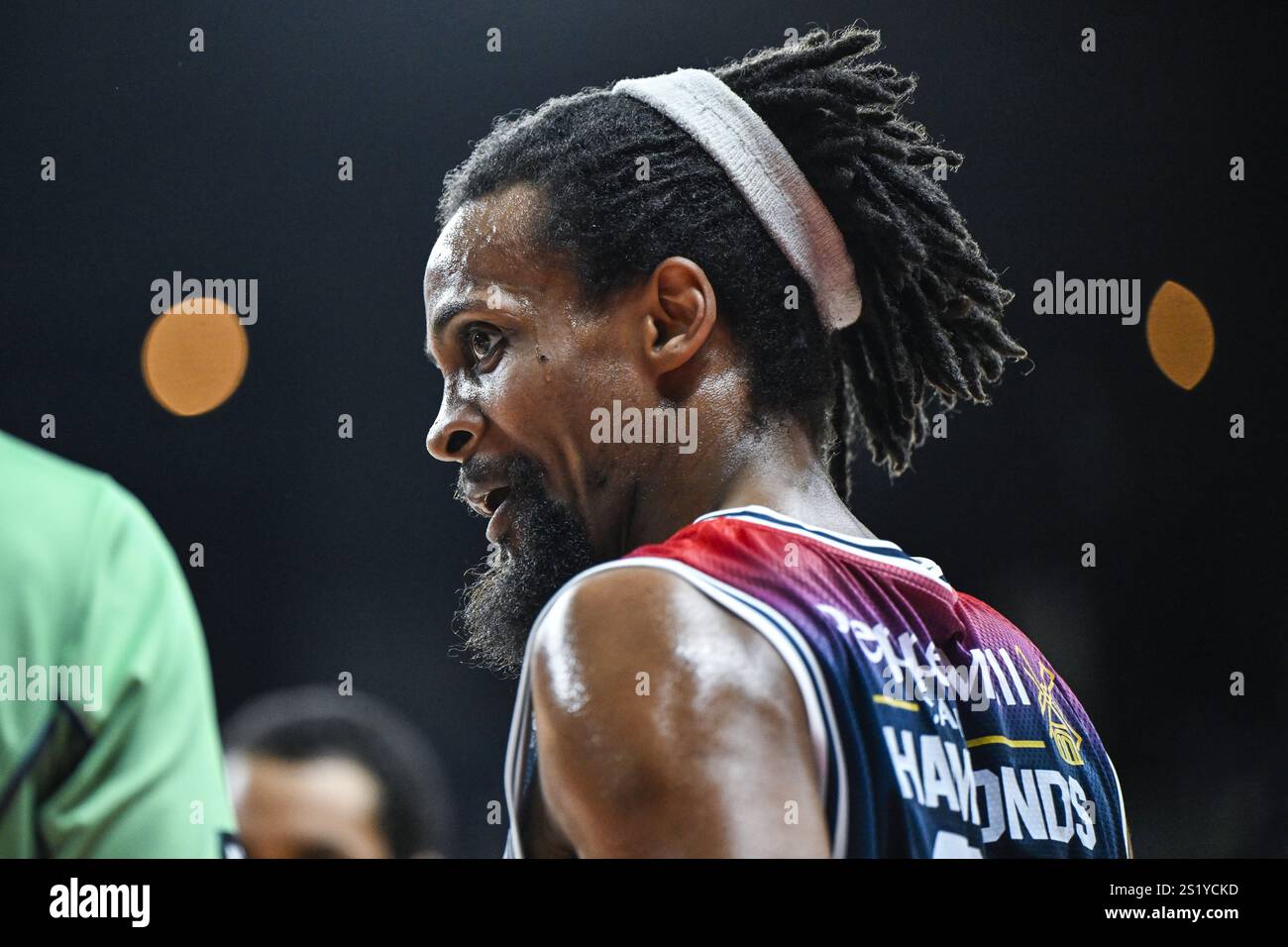 Brussels, Belgium. 05th Jan, 2025. Limburg's Clifford Hammonds pictured ...