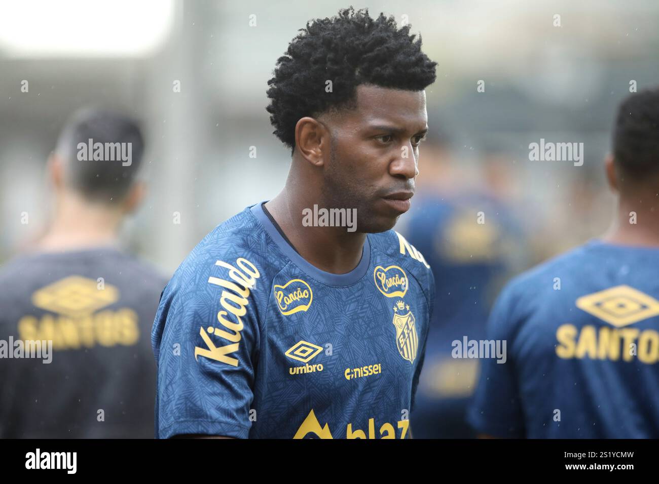 SP - SANTOS - 05/01/2025 - SANTOS, TRAINING - Gil, Santos player ...