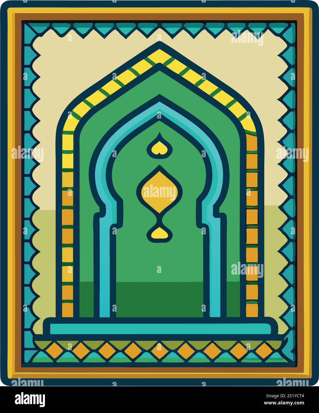 Islamic art Cut Out Stock Images & Pictures - Alamy
