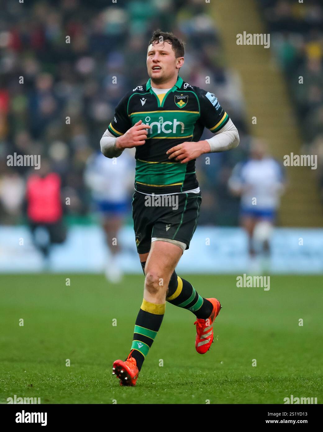 Fraser Dingwall of Northampton Saints during the Gallagher Premiership ...
