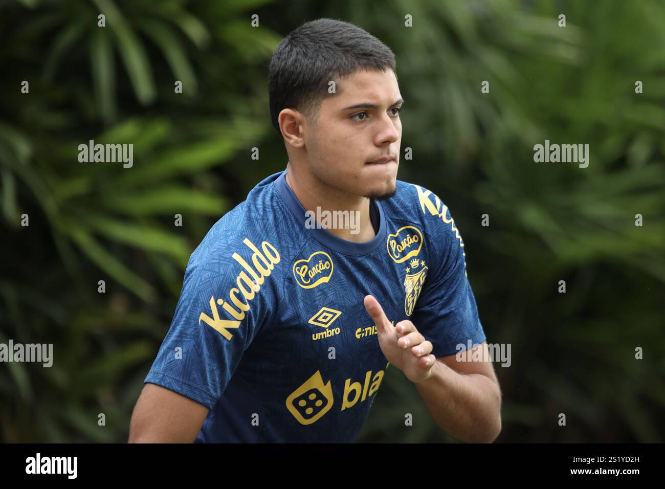 Santos, Brazil. 05th Jan, 2025. SP - SANTOS - 05/01/2025 - SANTOS, TRAINING - Luca Meirelles ...