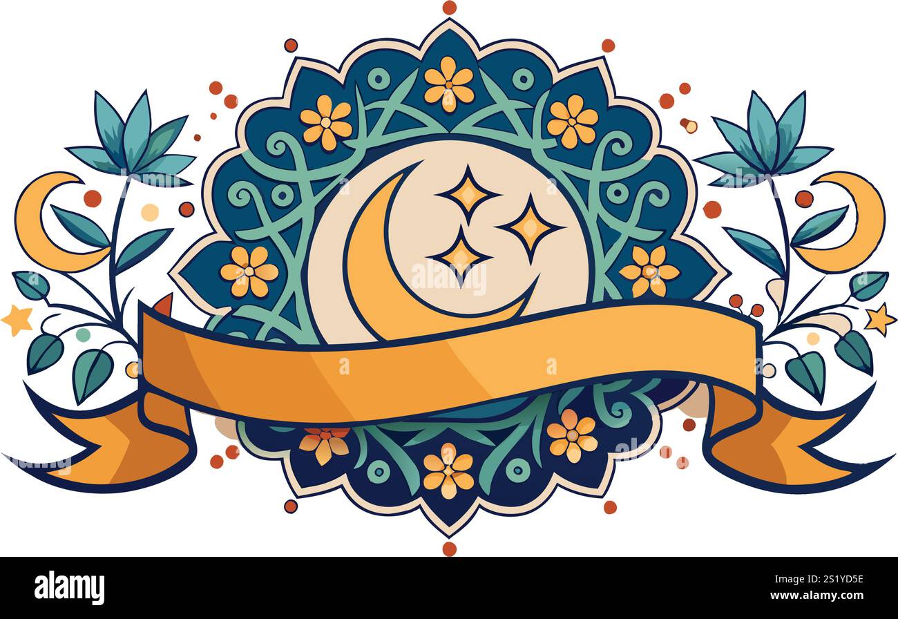 Ramadan Islamic Background Beautiful calligraphy and decorative motifs ...