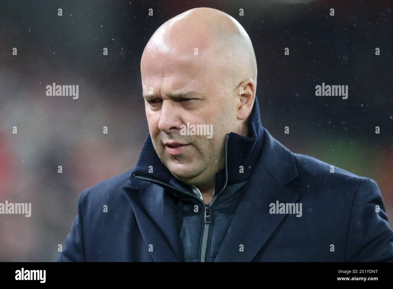 Arne Slot manager of Liverpool during the Premier League match ...