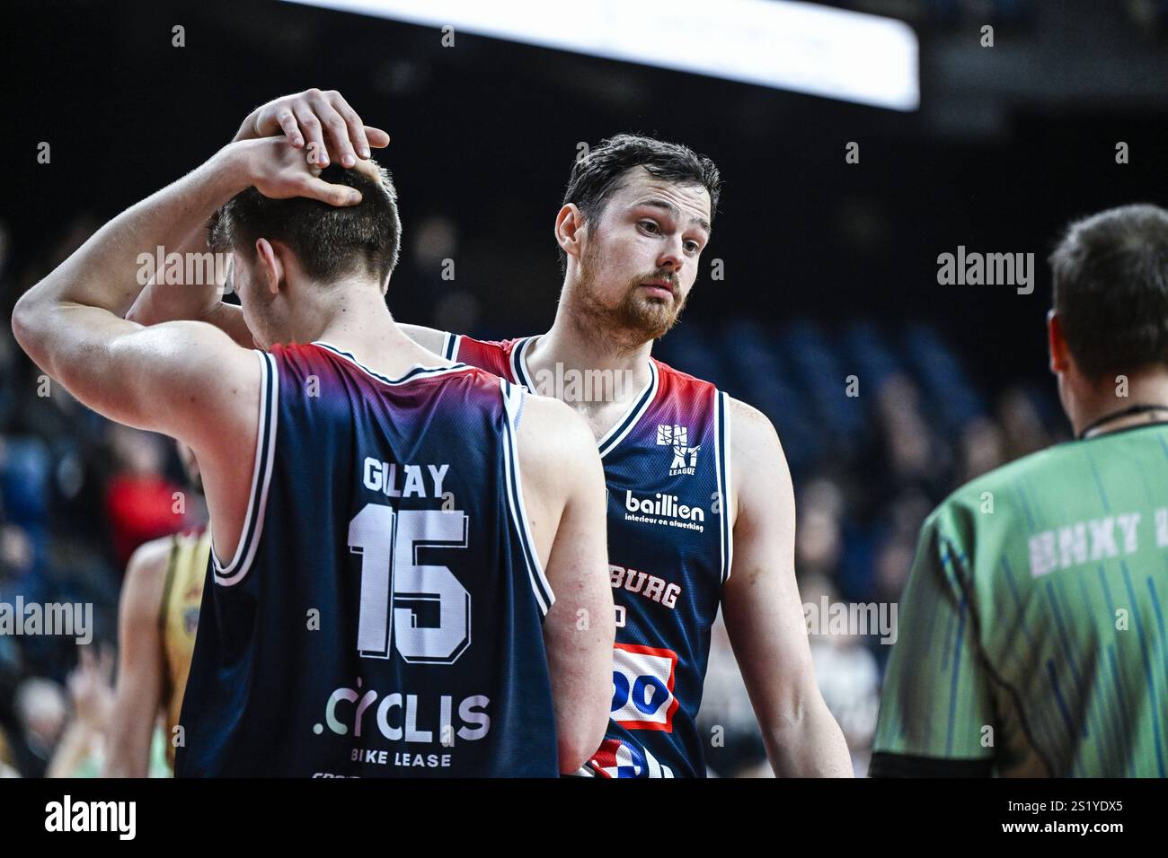 Brussels, Belgium. 05th Jan, 2025. Limburg's Jonas Delalieux pictured ...